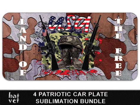 2nd Amendment License Plate Png Bundle Second Amendment Car Plate Design Patriotic Car Plate
