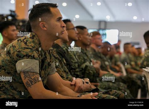 Us And Philippine Marines Attend The Philippine Amphibious Landing