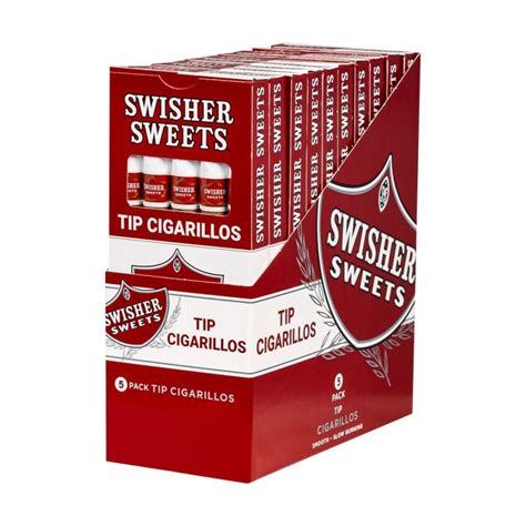 Swisher Sweets Tip Cigarillos Natural Mikes Cigars