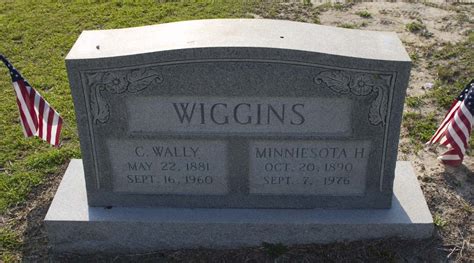 Calvin Wally Wiggins 1881 1960 Mémorial Find A Grave