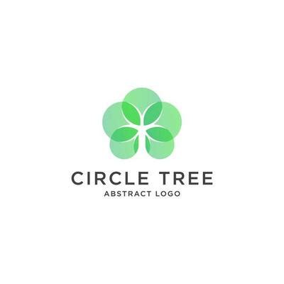 Circle Tree Logo Vector Art Icons And Graphics For Free Download