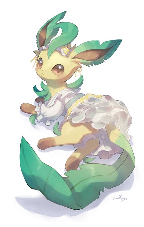 Leafeon And Leafeon Pokemon And 1 More Drawn By Nullma Danbooru