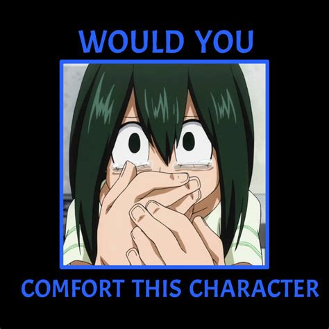 Would You Comfort Tsuyu Asui By Samlee25 On Deviantart