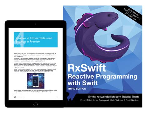 Two Books Updated For Swift 42 And Ios 12 Realm And Rxswift Kodeco