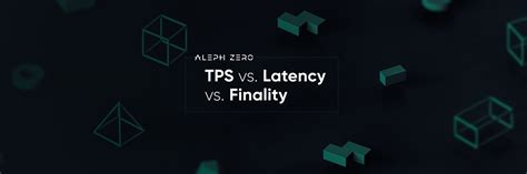 Fundamentals TPS Vs Latency Vs Finality