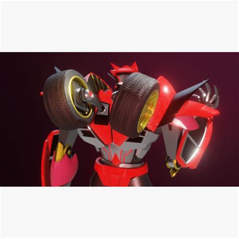 Knockout Transformers Prime 3d 모델 다운로드 로봇 On