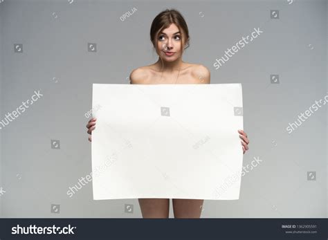 Sexy Naked Girl Poster Clean Skin库存照片1362905591 Shutterstock