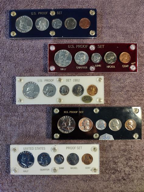 Achievement Unlocked All Regular Issue Proof Sets 1950 2022 Acquired Here Are The First Five