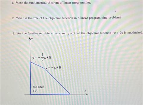 Solved State The Fundamental Theorem Of Linear Chegg