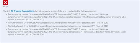 error in temp file when running in gallery alteryx community
