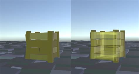 Front Of Mesh Is More Transparent Than Back Of Mesh Questions Answers Unity Discussions