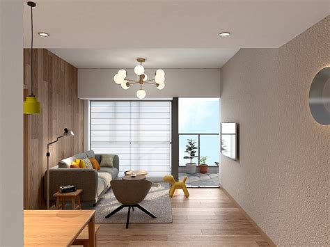 北欧原木风室内设计 叶平设计作品空间家装设计前意识叶平原创作品 站酷zcool