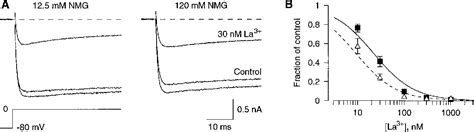 Table 1 From Surface Charge And Lanthanum Block Of Calcium Current In Bullfrog Sympathetic
