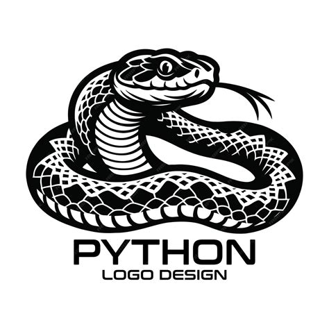 Python Vector Logo Design Premium Ai Generated Vector
