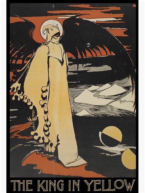 Robert W Chambers The King In Yellow Photographic Print For Sale By