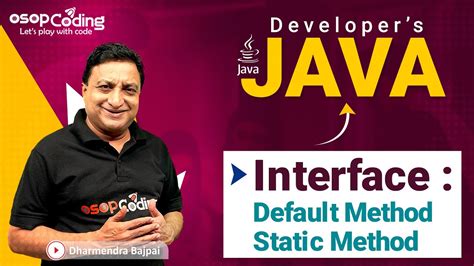 Interface Default And Static Method In Java Diamond Problem Java For Developers Java