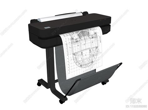 图纸打印机su模型下载【id 1152539390】 知末su模型网