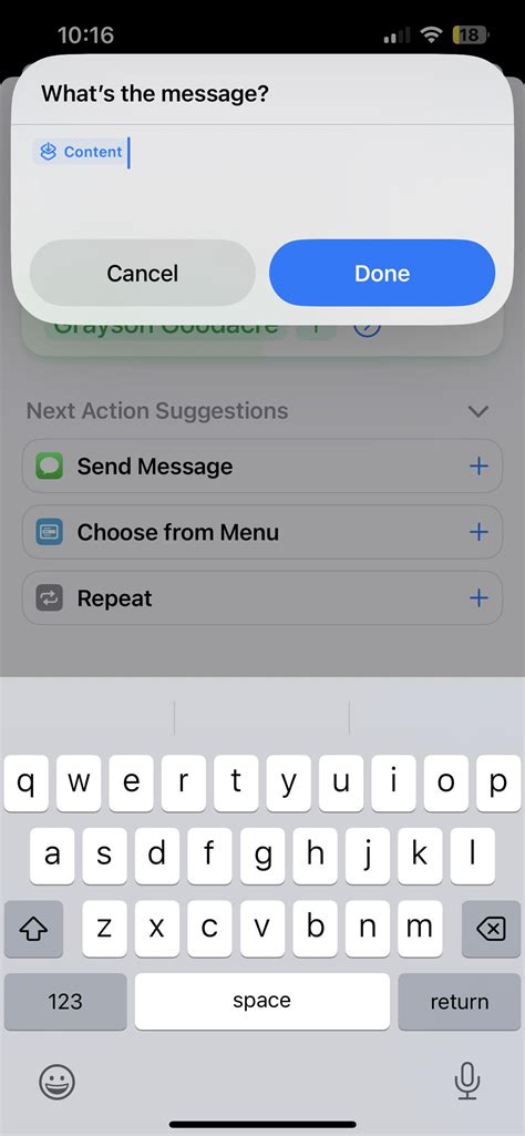 Issue With Email To Message Automation Rshortcuts