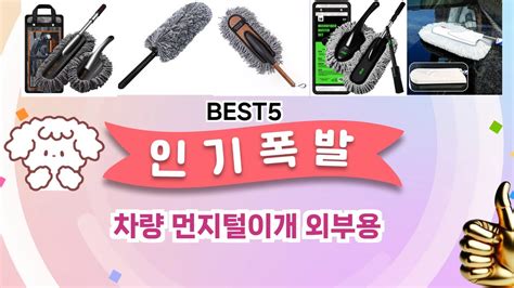 🔥차량 먼지털이개 외부용 Top 5 추천🔥 효과와 가성비 모두 잡은 인기템 공개 Youtube