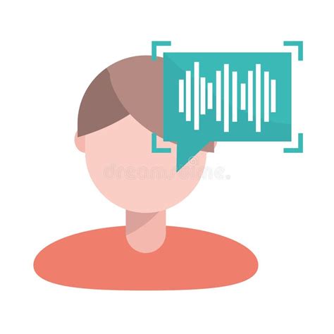 Verification Authentication Symbol Biometric Profile Concept Vector Illustration Stock Vector