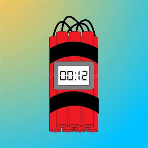 Digital Dynamite Illustration Stock Vector Illustration Of Danger