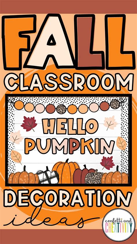 Fall Classroom Decoration Ideas Artofit