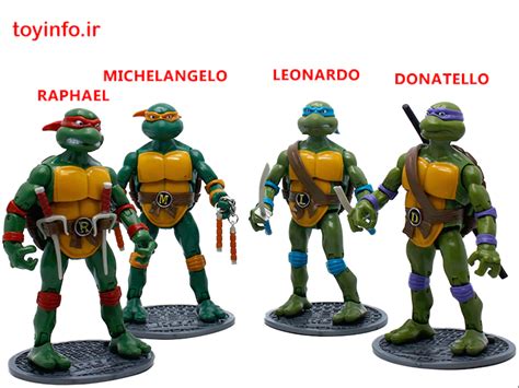 لاک پشت های نینجا اسباب بازی های برگرفته از شخصیت های معروف انیمیشنی