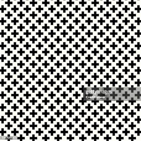 Plus Shapes In Grid Pattern High Res Vector Graphic Getty Images