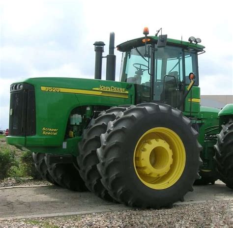 John Deere 9520 4wd Tractor Specs Horsepower Weight And Dimensions