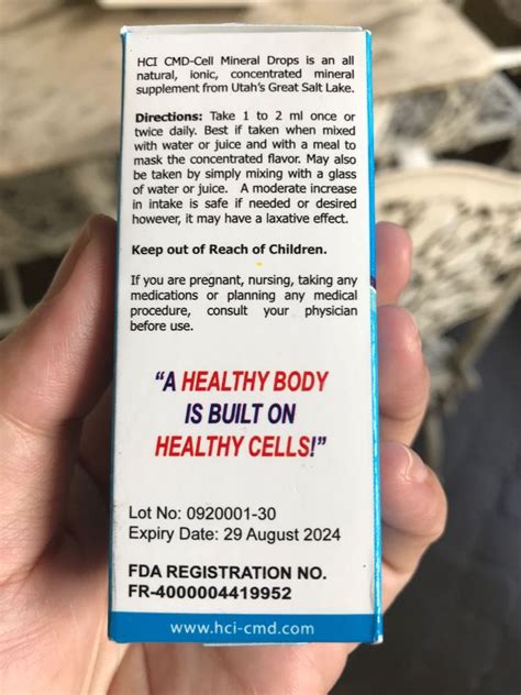 Hci Cmd Ionic Mineral Health And Nutrition Health Supplements Health Food Drinks And Tonics On