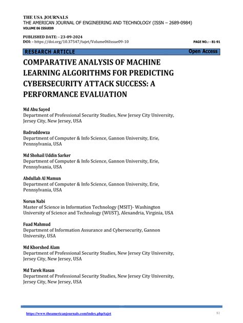 Pdf Comparative Analysis Of Machine Learning Algorithms For
