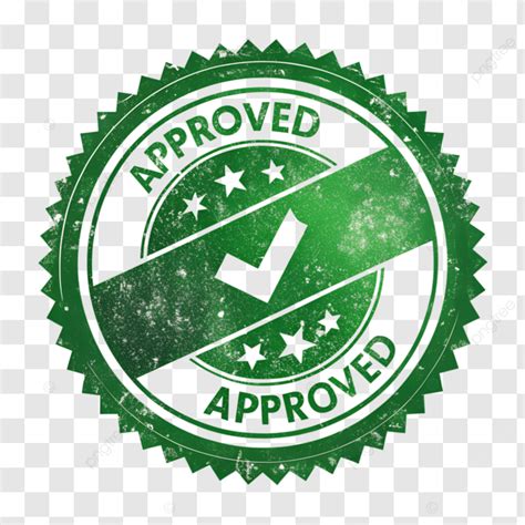 체크 표시와 별 클립 아트 일러스트가 있는 녹색 승인 스탬프 녹색 승인 스탬프 그런지 승인 아이콘 승인된 체크 표시 클립 아트 Png 일러스트 및 이미지 에 대한 무료