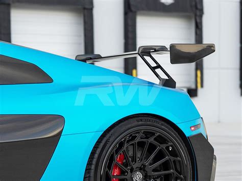 Audi R8 4s Facelift Carbon Fiber Rear Wing 2019 2023