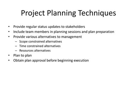 Ppt Creating The Project Plan Powerpoint Presentation Free Download Id 2603310