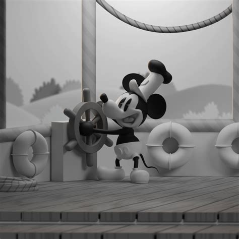 Steamboat Willie Animation By Mohamed Chahin On Dribbble