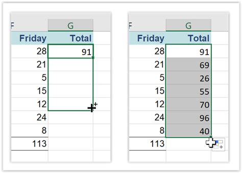 Autosum In Excel Just Click Here It Training And Resources