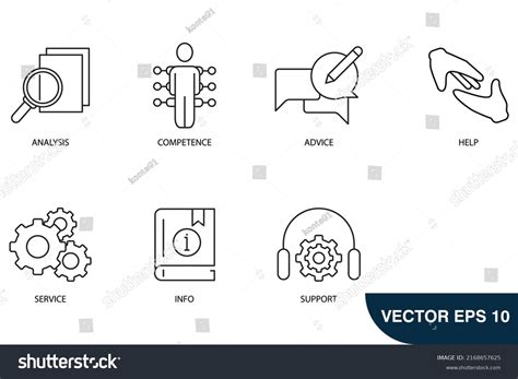Problem Solving Icons Set Problem Solving Stock Vector Royalty Free