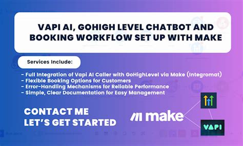 Integrate Vapi Ai With Gohighlevel Make Integromat Vapi Ai Cold Calling By Davidemanuel464