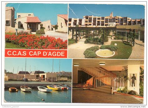 Agde Cp 34 Cap Dadge Ccas écrite Voyagé En 1993
