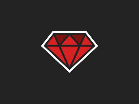 Dribbble Ruby Png By Santiago Alonso