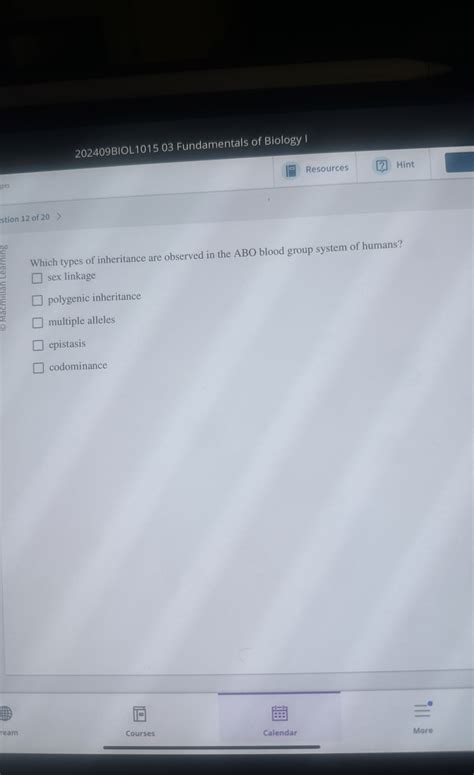 Solved 202409biol1015 03 ﻿fundamentals Of Biology