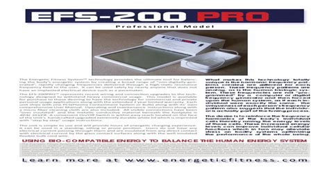 Pdf Using Bio Compatible Energy To Balance The Human Energy System Dokumen Tips