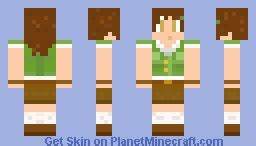 Revised Adventure Girl Minecraft Skin
