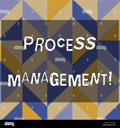 Text Sign Showing Process Management Business Photo Text Aligning