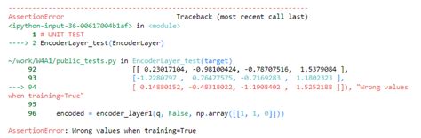 [course 5] week 4 transformers encoderlayer training error sequence models