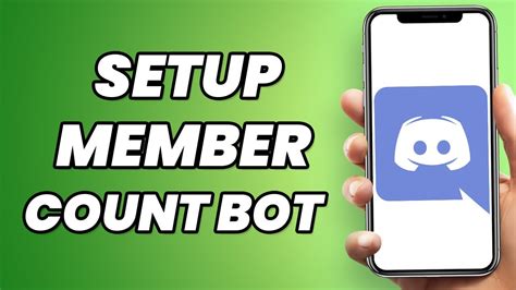 How To Setup Member Count Bot On Discord In 2023 Easy Youtube