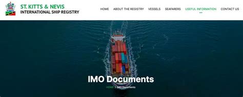 Imo Publishes New Amendments To Solas Igc Code Etc St Kitts And Nevis International Ship