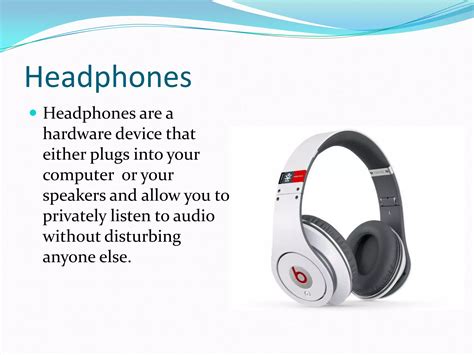 Input And Output Devices PPTX