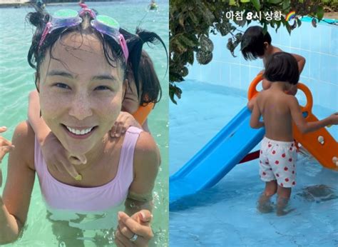 마이큐♥ 김나영 제주도 아침 8시 상황 너무 신난 아이들