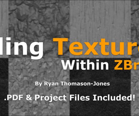 Artstation Zbrush Tiling Texture Tutorial Pdf W Project Files
